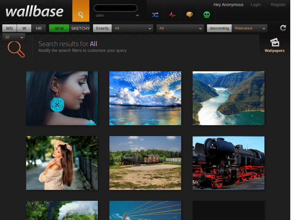 Wallbase Themes & Skins | Userstyles.org