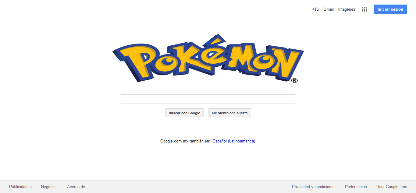 Google logo - Pokemon | Userstyles.org