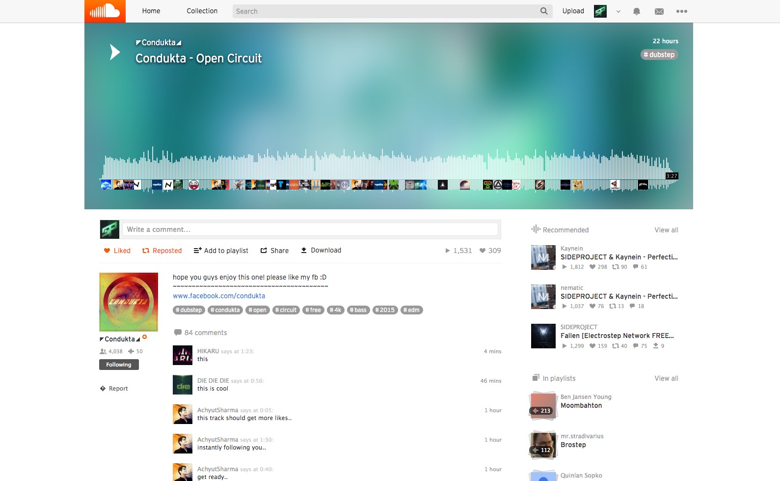 Fresh SoundCloud | Userstyles.org