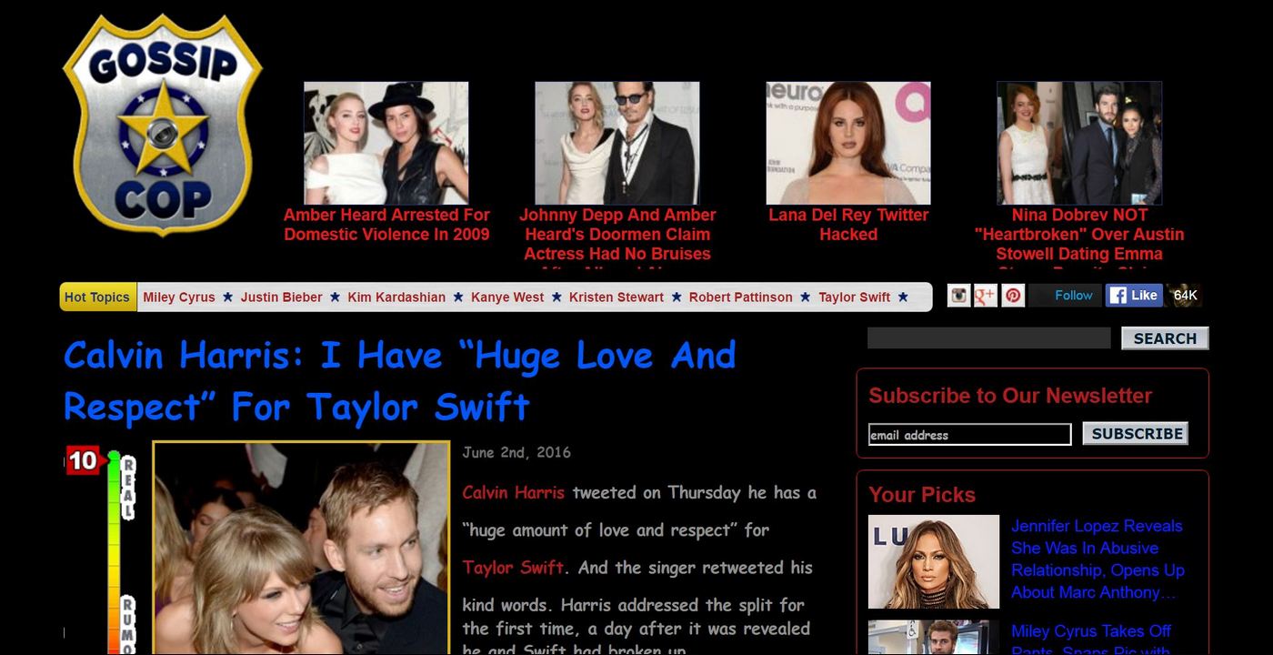 Custom Gossipcop Themes & Skins | Userstyles.org