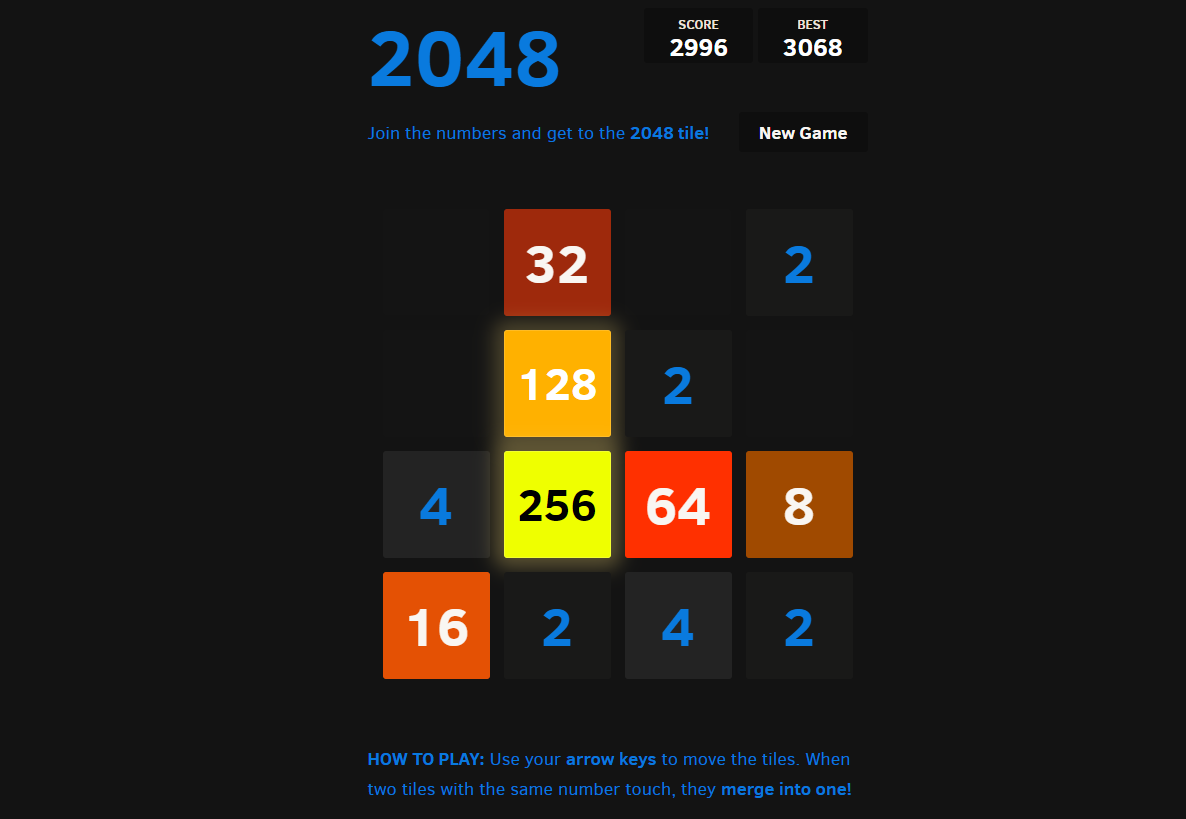 2048 Themes & Skins | Userstyles.org