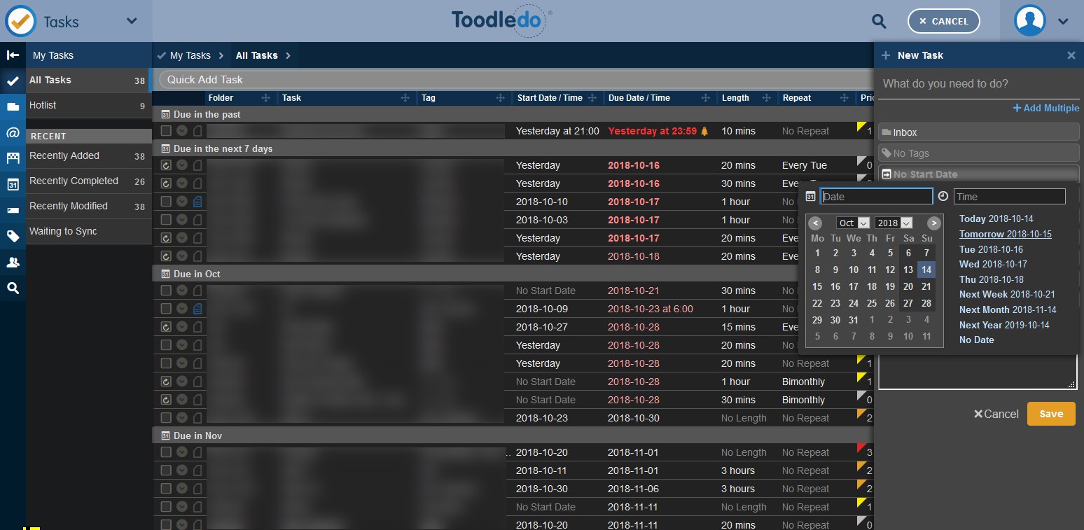 Toodledo Themes & Skins | Userstyles.org