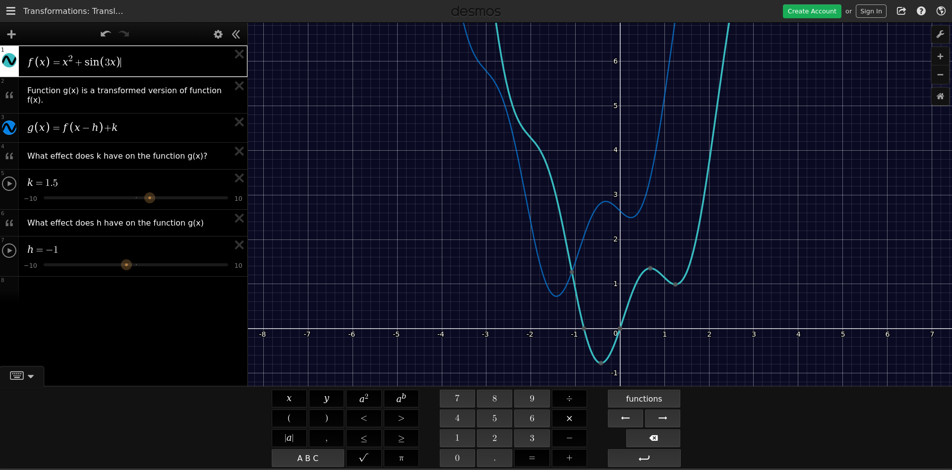desmos dark | Userstyles.org