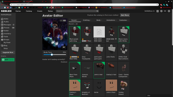 roblox avatar editor background | Userstyles.org