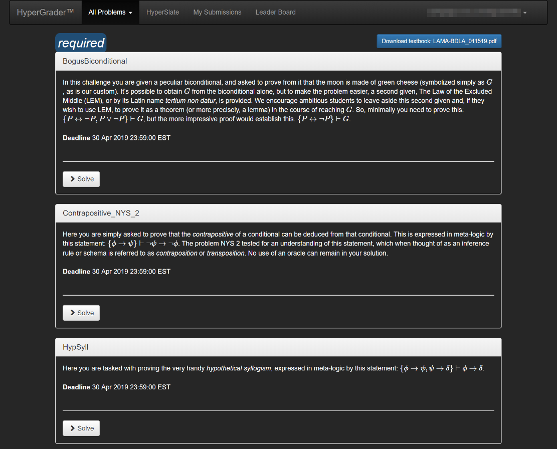 HyperGrader/HyperSlate Dark Theme | Userstyles.org