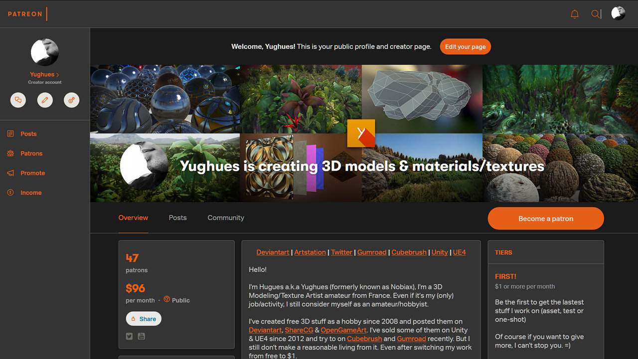 Patreon Themes & Skins | Userstyles.org