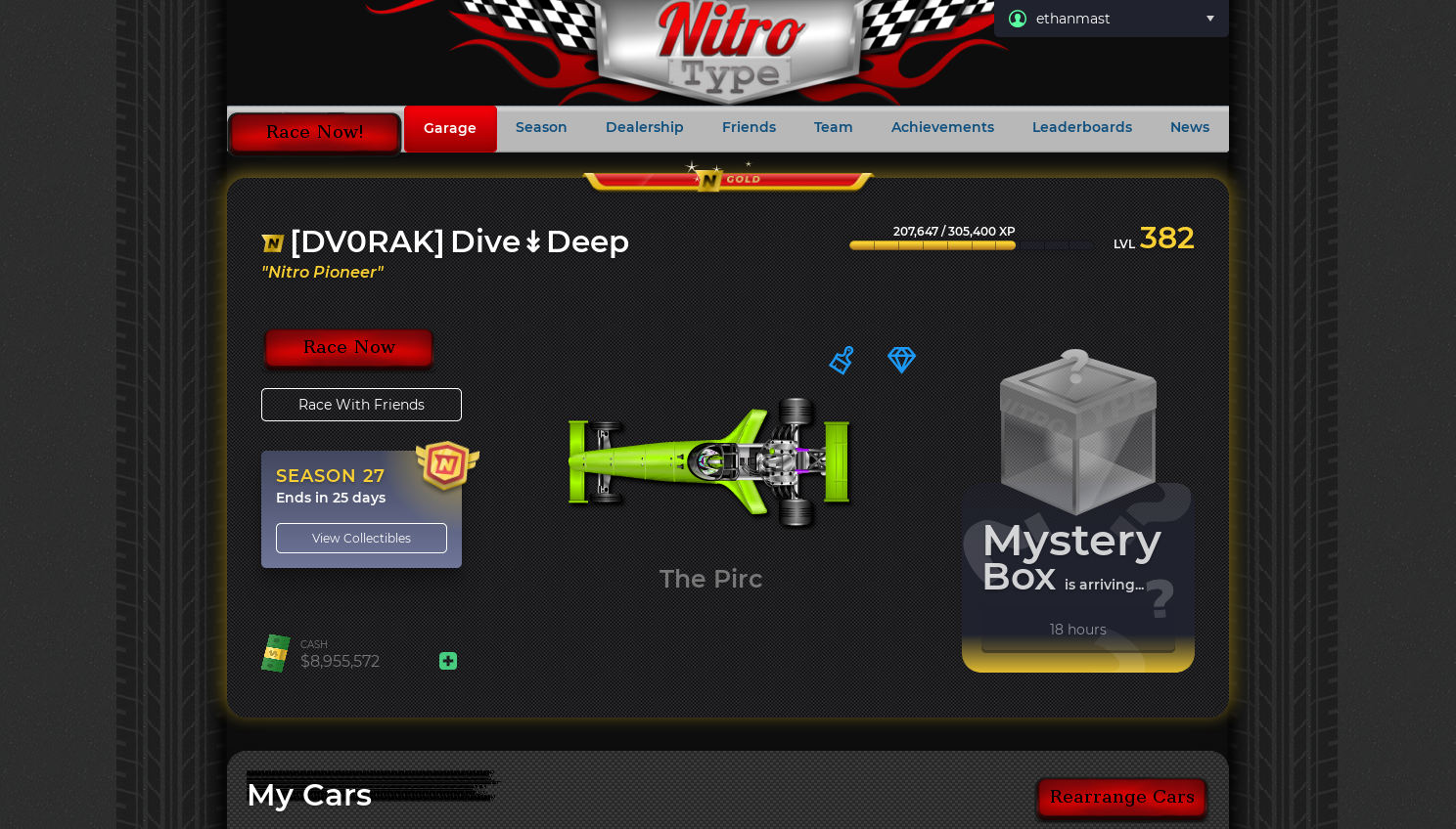 Nitrotype Themes & Skins | Userstyles.org