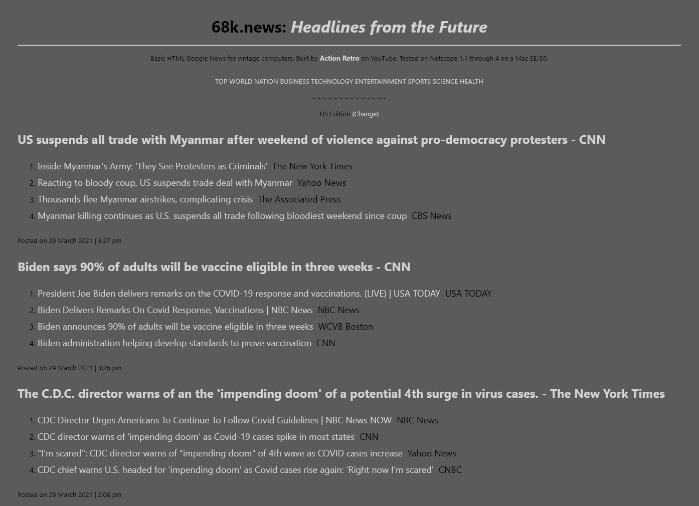 68k Themes & Skins | Userstyles.org
