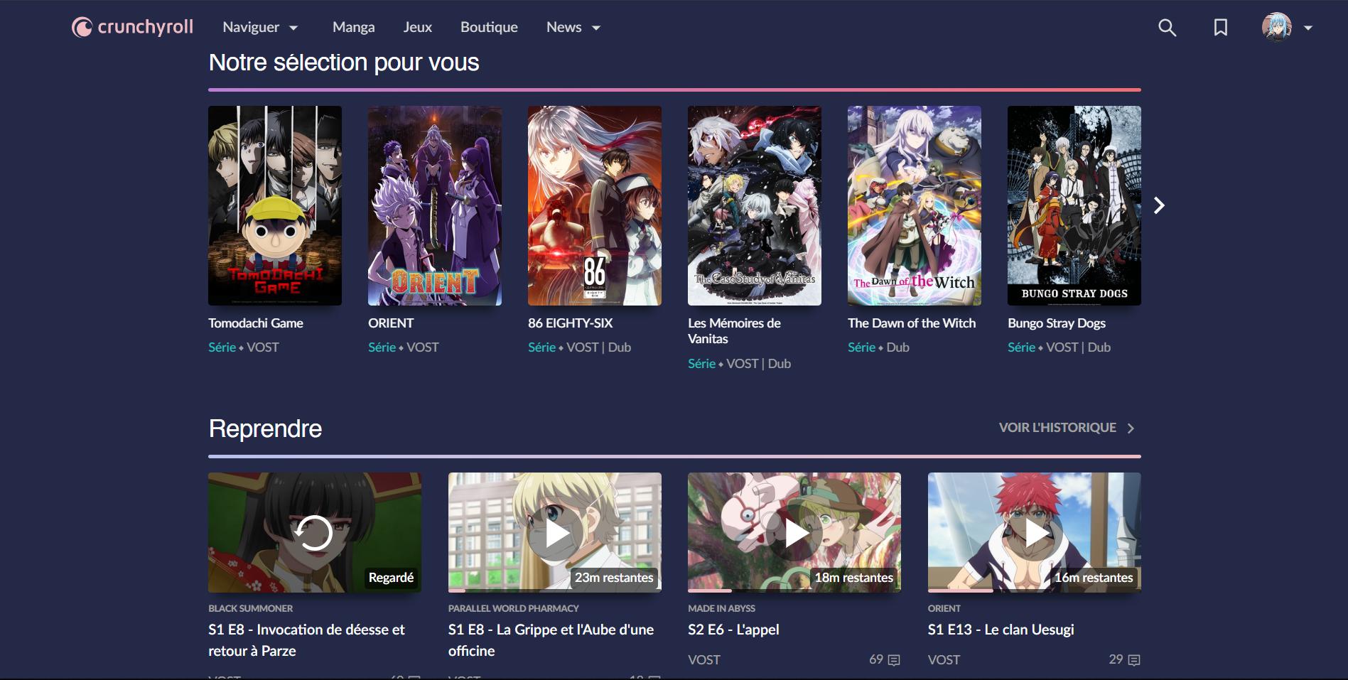 Crunchyroll Themes & Skins | Userstyles.org