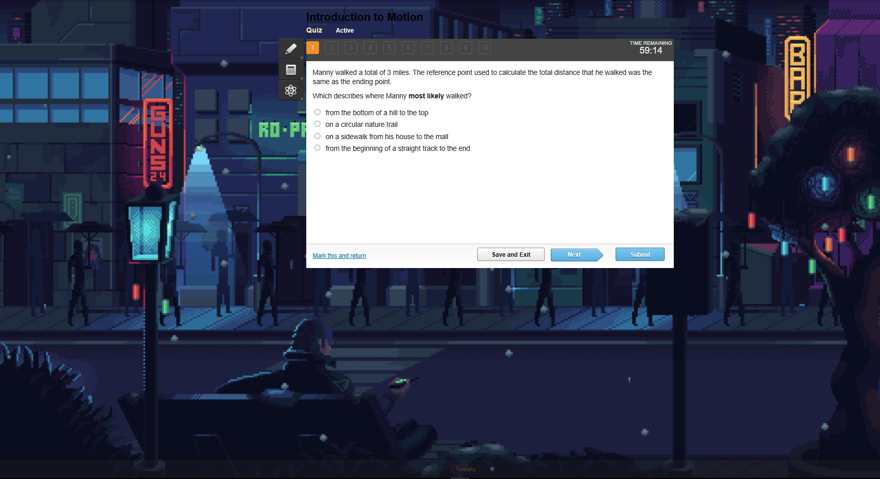 Edgenuity (Animated City) | Userstyles.org