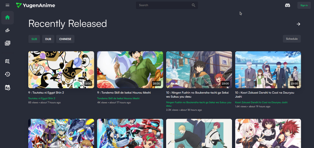 Yugenanime Themes & Skins | Userstyles.org