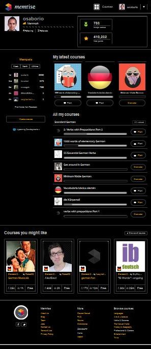 Dark Memrise Userstyles Org